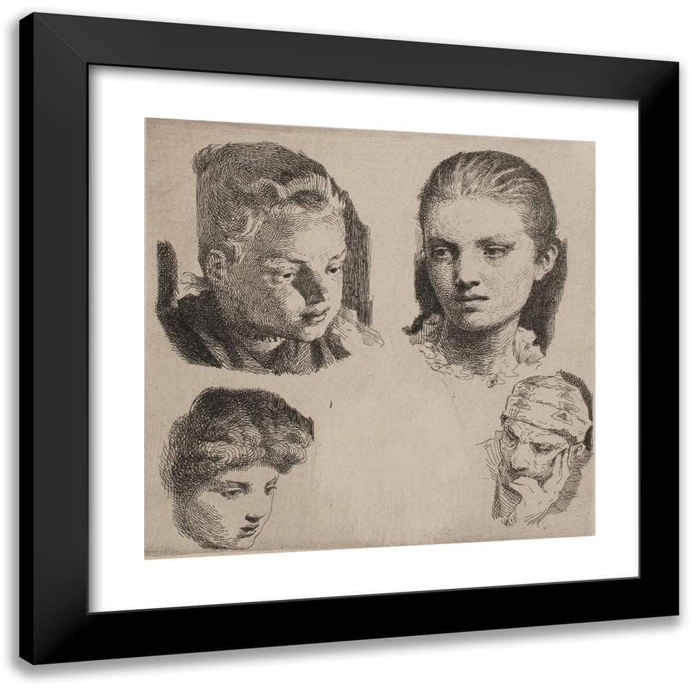 Frans Schwartz 15x15 Black Modern Framed Museum Art Print Titled ...