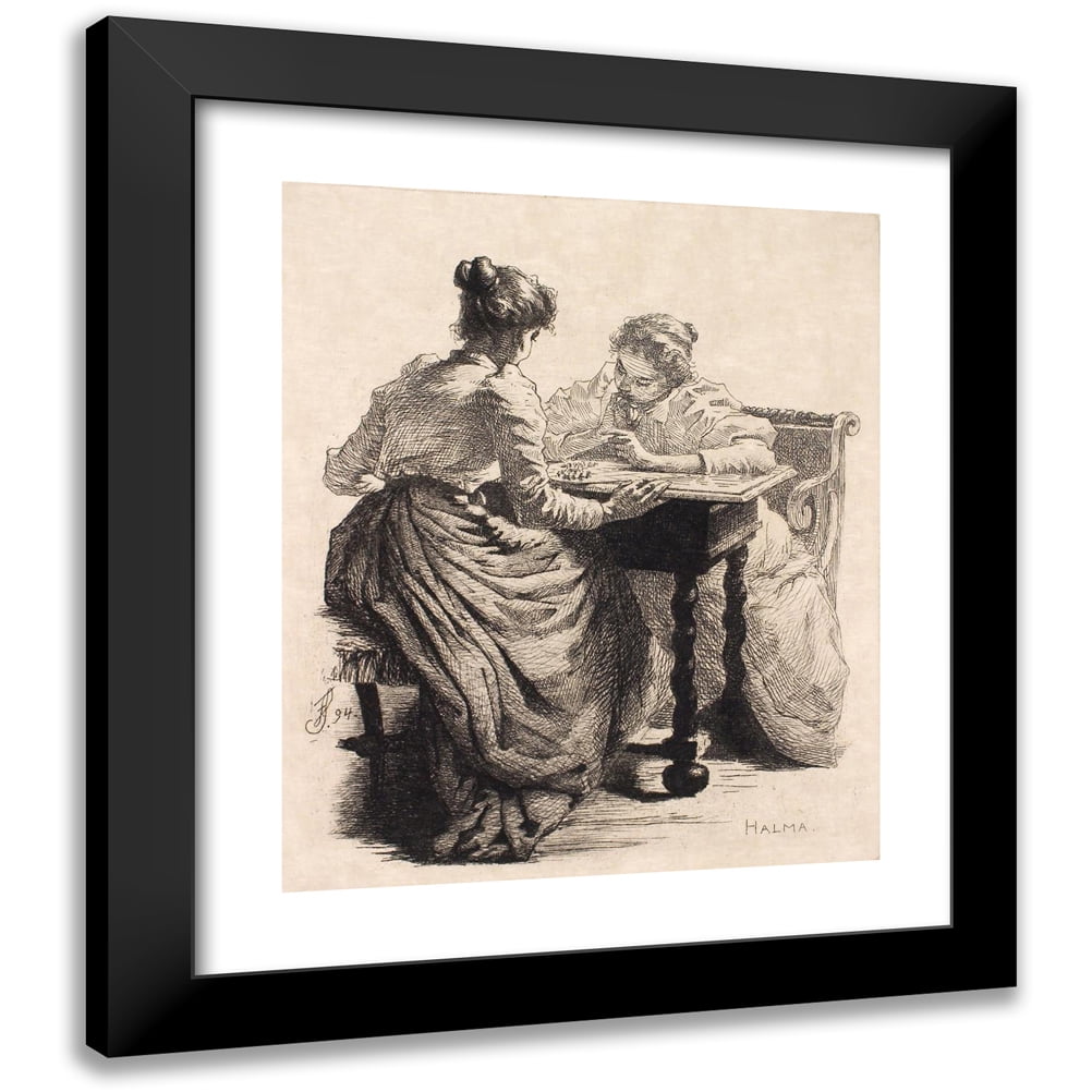 Frans Schwartz 20x23 Black Modern Framed Museum Art Print Titled ...