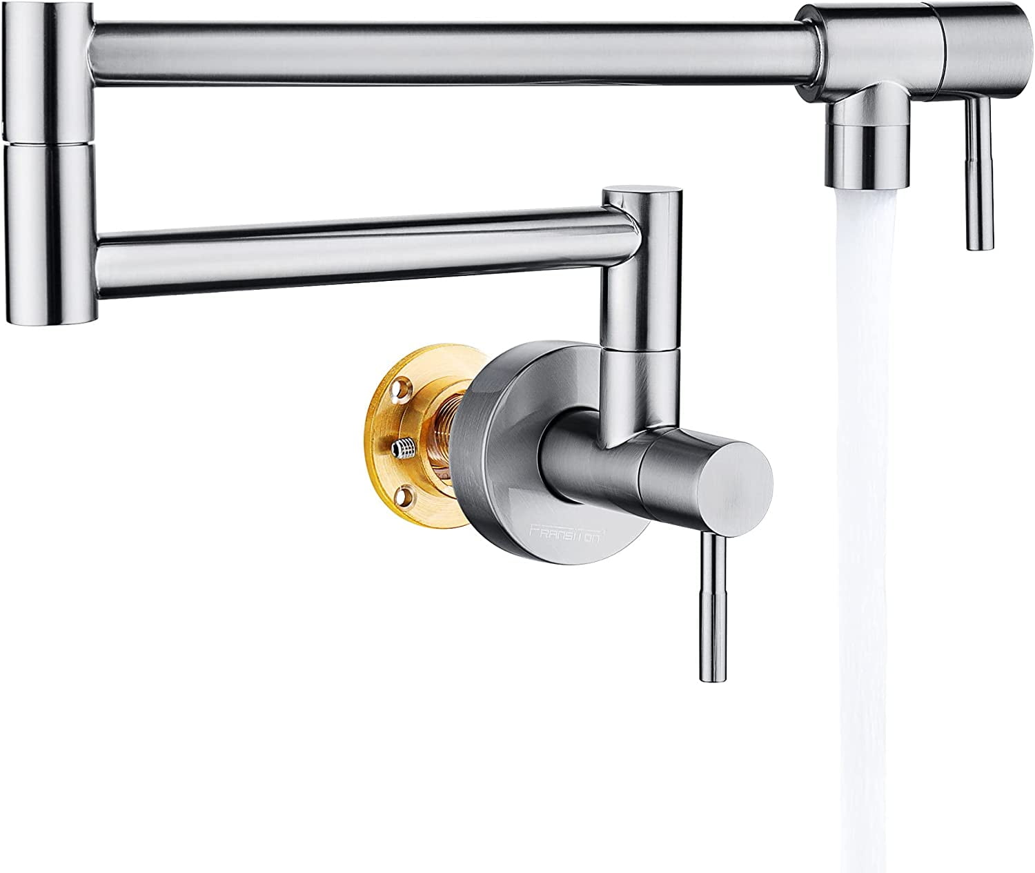 Fransiton Brushed Nickel Pot Filler Faucet with Philippines | Ubuy