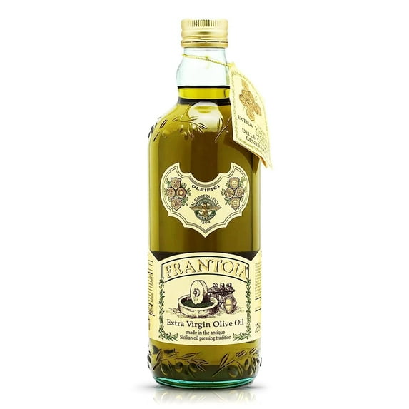 Frantoia Extra Virgin Olive GGA1 Oil, 33.8 fl Award-Winning Sicilian ...