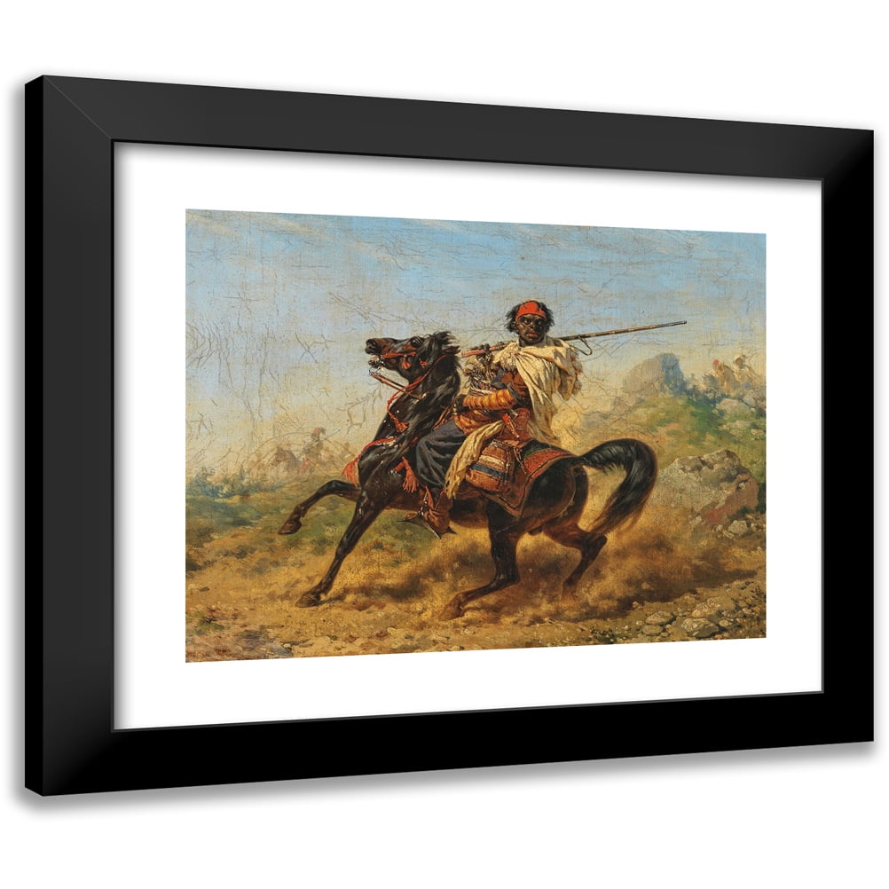 Franz Anton Straßgschwandtner 24x20 Black Modern Framed Museum Art ...