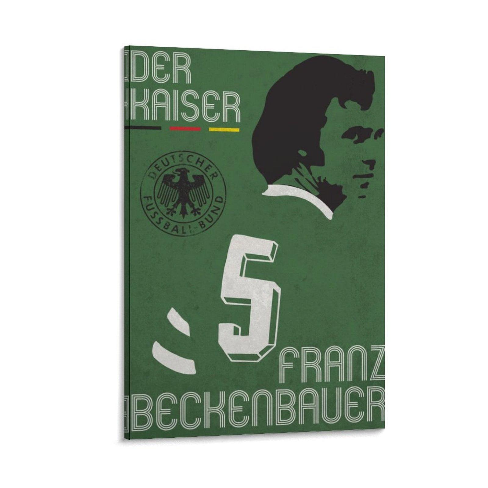 Franz Beckenbauer Poster Sport Soccer Player Picture Print Wall Art ...