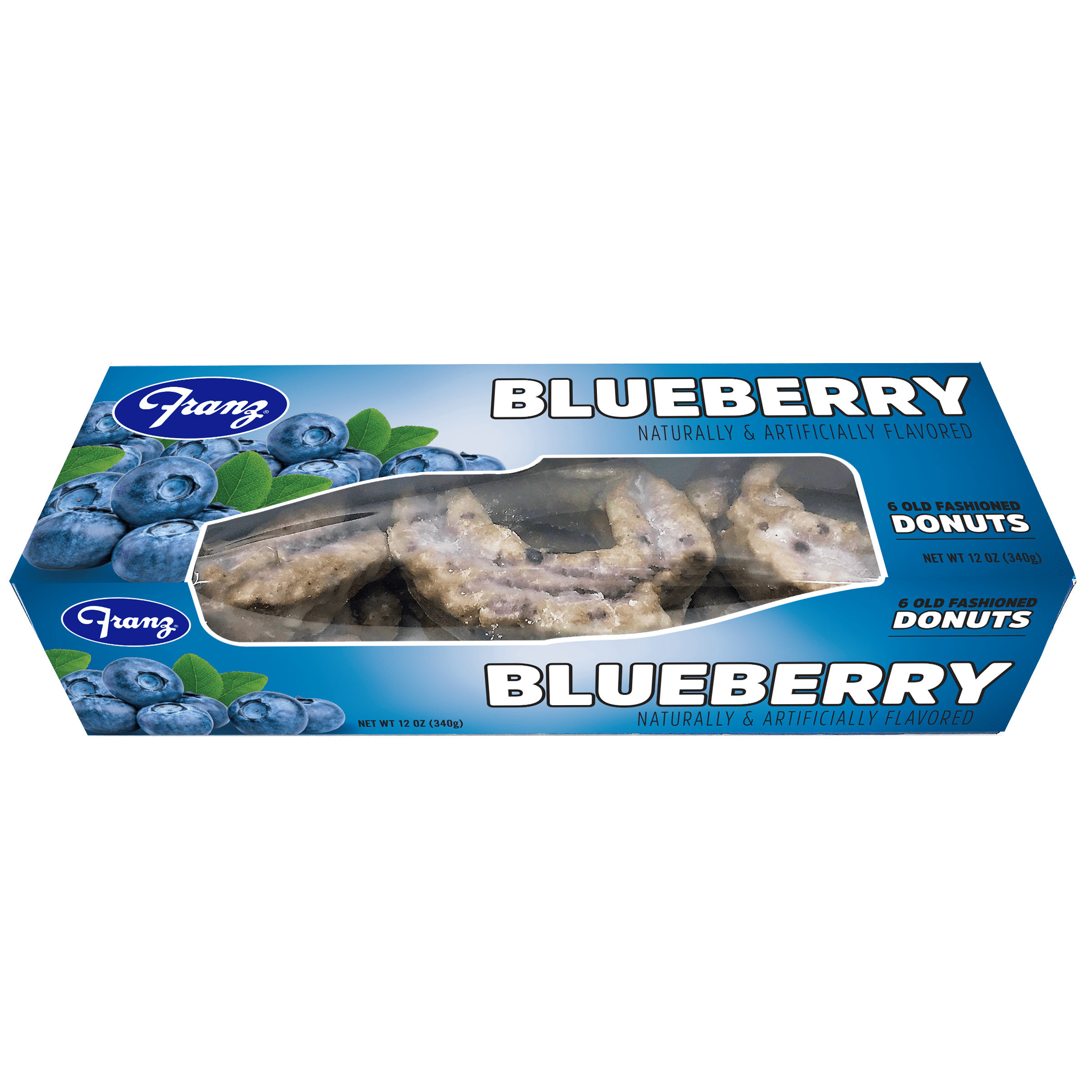 Franz Blueberry Donuts, 12 oz, 6 Count - Walmart.com