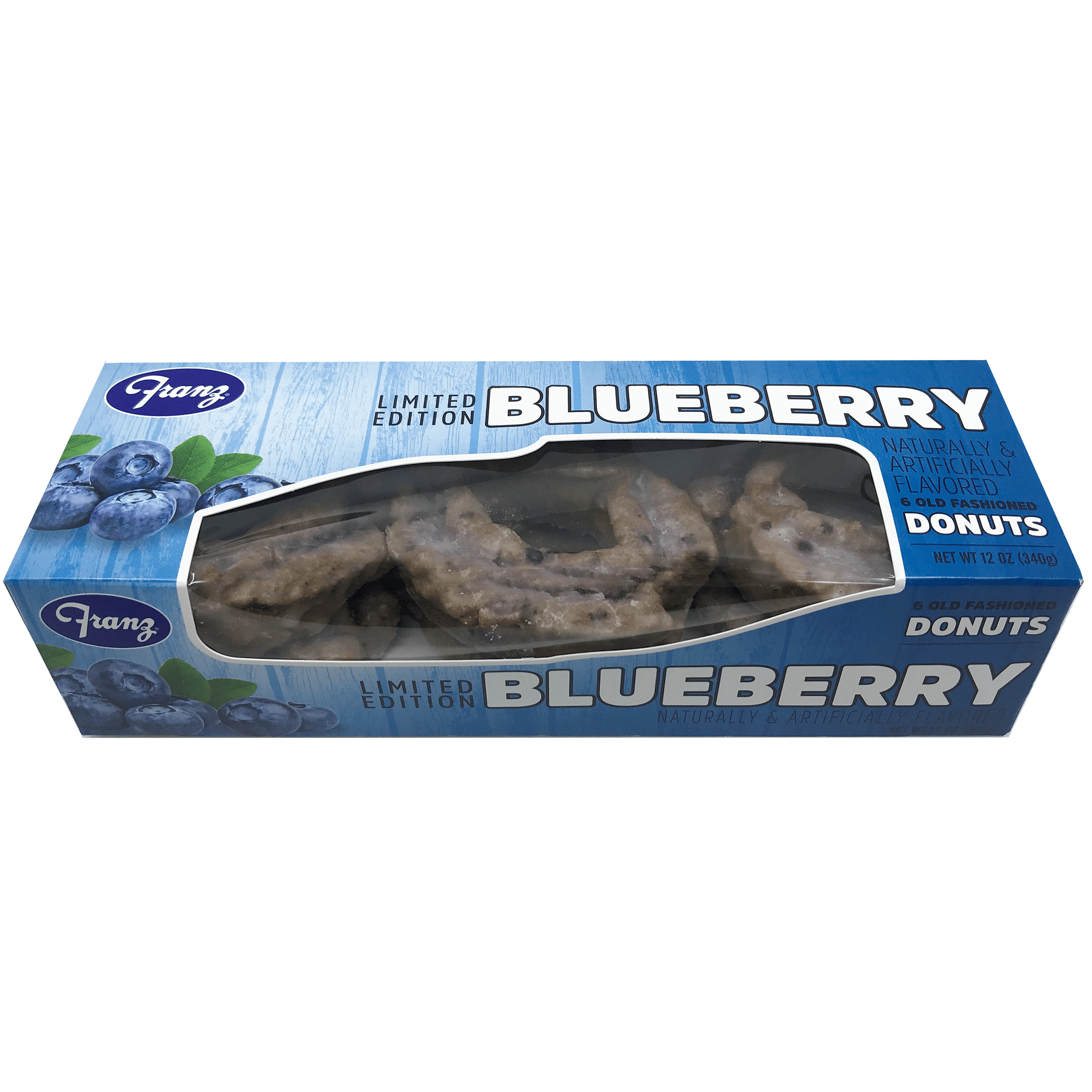 Franz Blueberry Donuts, 12 oz, 6 Count - Walmart.com