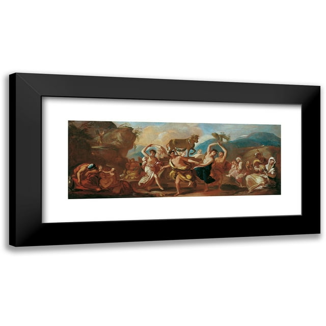 Franz Carl Remp 14x8 Black Modern Framed Museum Art Print Titled - The ...