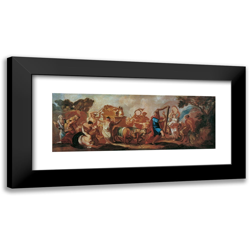 Franz Carl Remp 18x9 Black Modern Framed Museum Art Print Titled - The ...