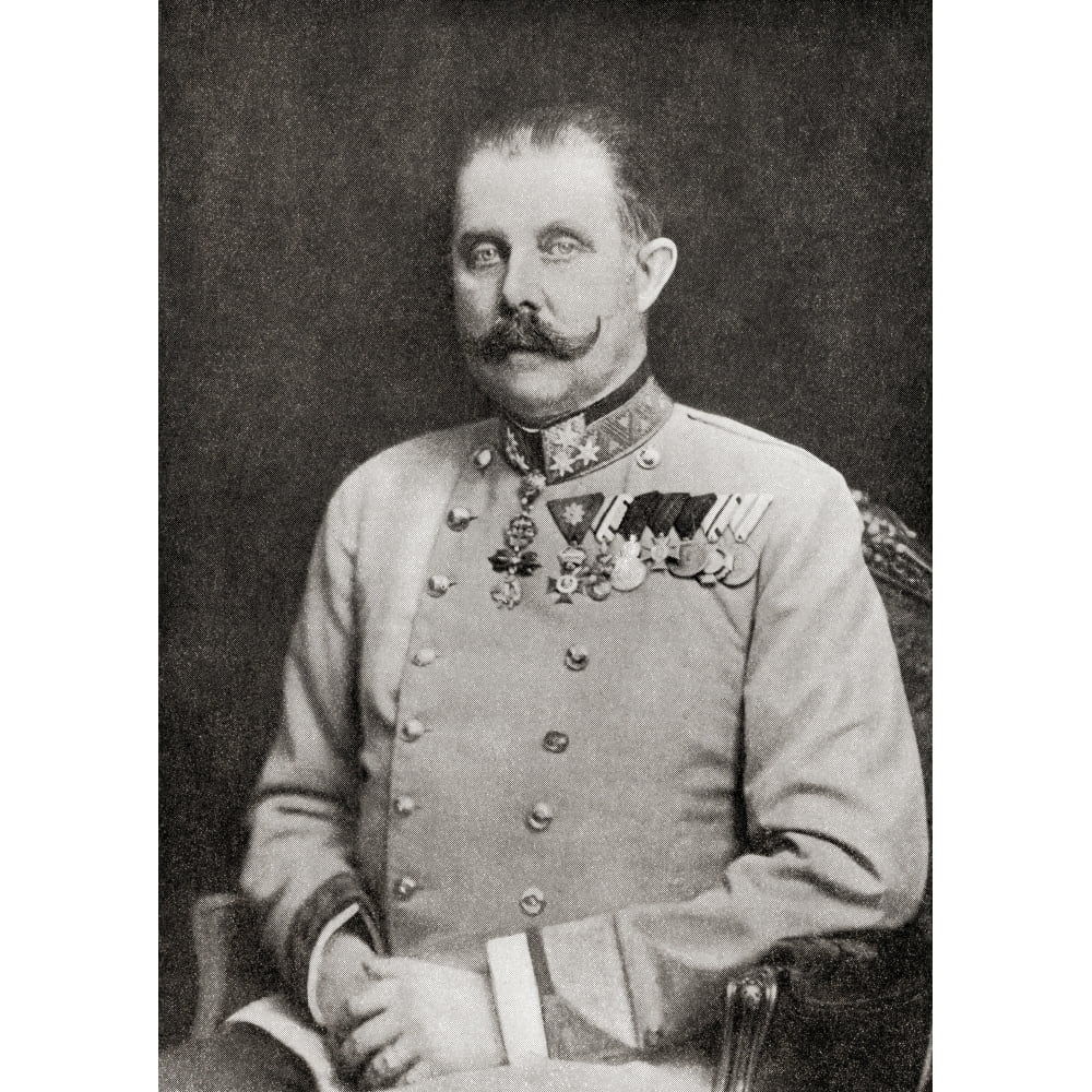 Franz Ferdinand Carl Ludwig Joseph Maria 1863 1914 Archduke Austria - Walmart.com