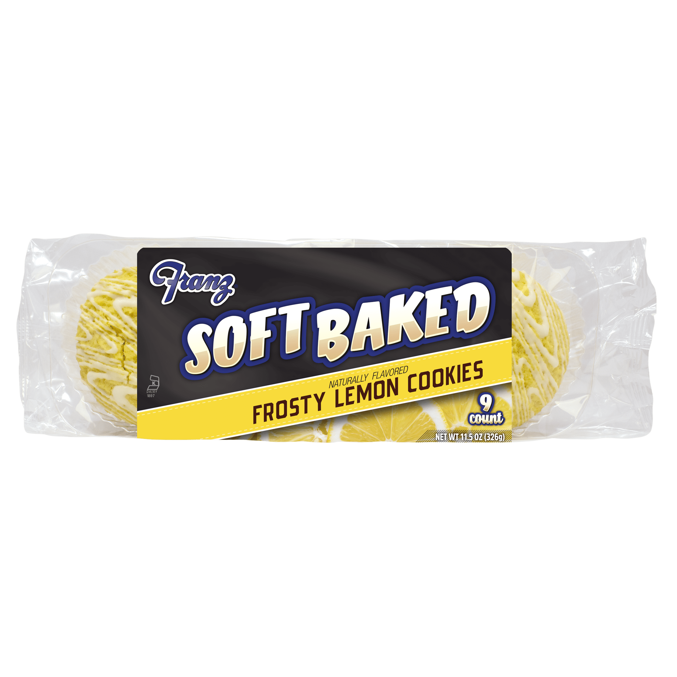 Franz Frosty Lemon Soft Baked Cookies, 11.5 oz, 9 Count - Walmart.com
