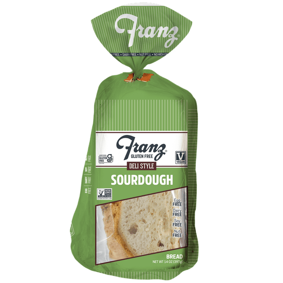 Gluten Free Sourdough Deli Style Bread, 14oz - Walmart.com