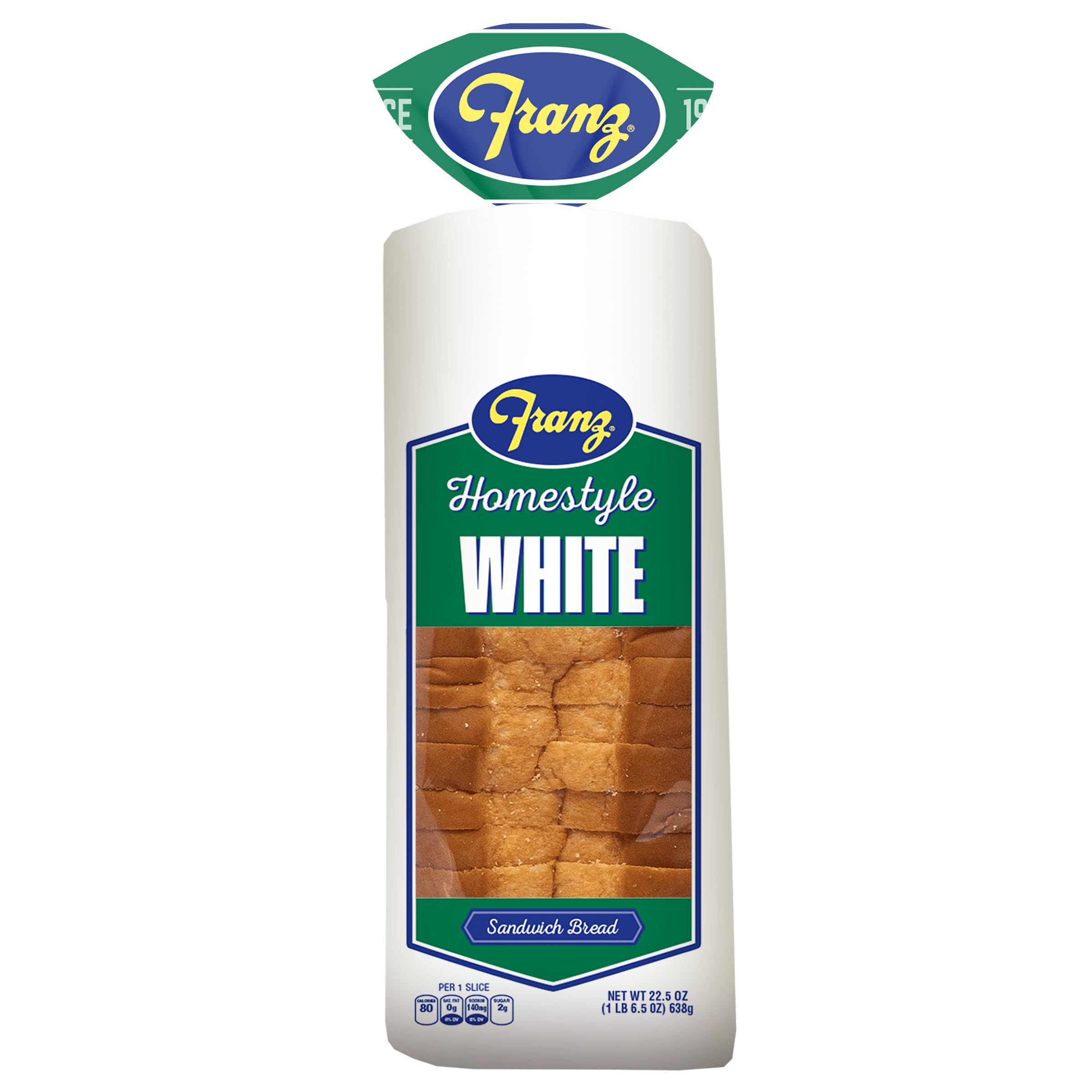 Franz Homestyle Split Top White Bread, 22.5 oz - Walmart.com