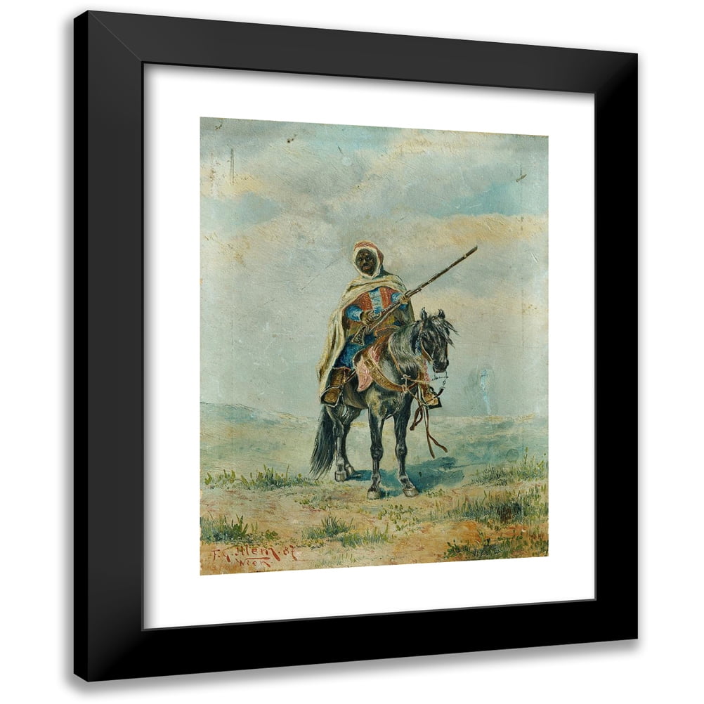 Franz Josef Georg Illem 11x14 Black Modern Framed Museum Art Print ...