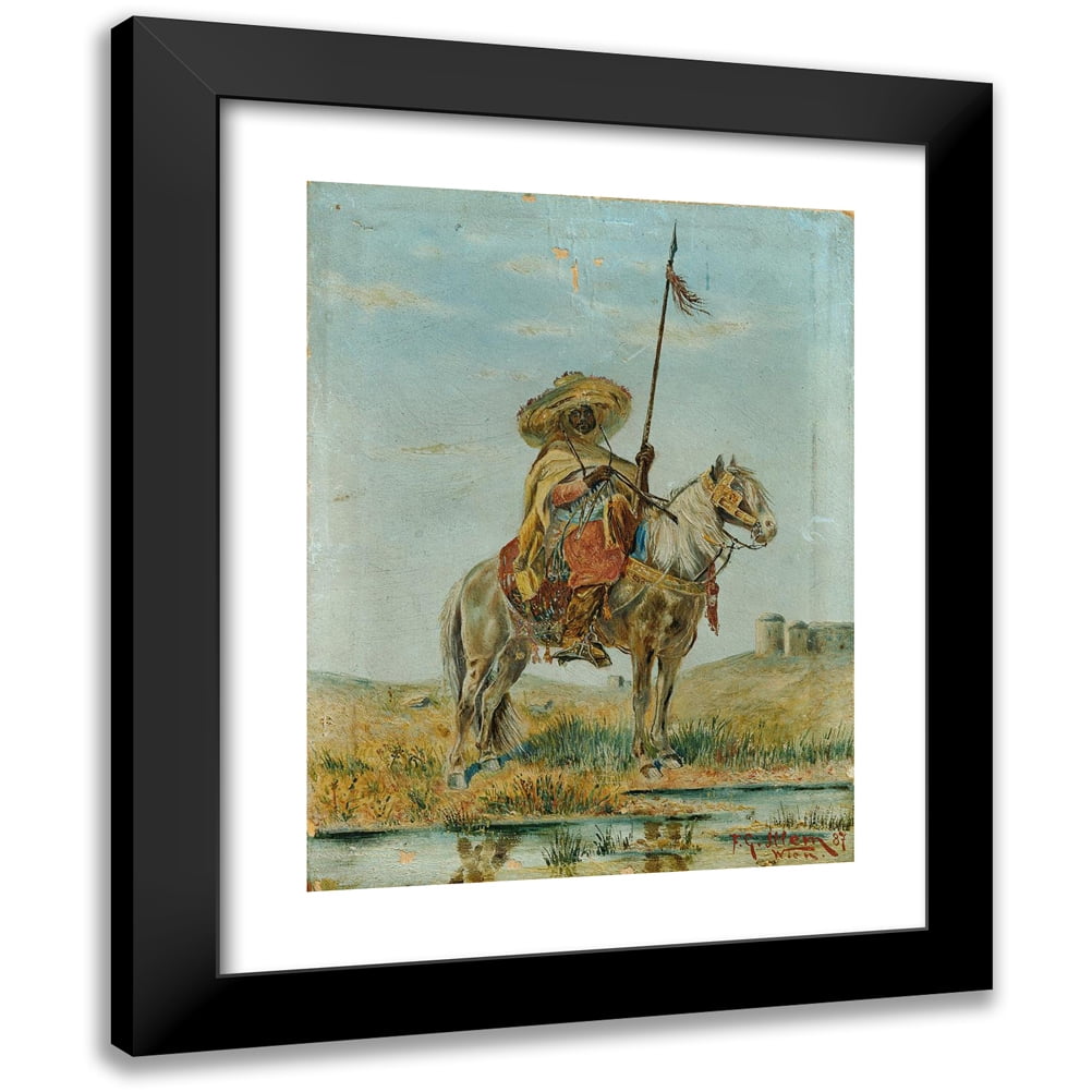 Franz Josef Georg Illem 19x24 Black Modern Framed Museum Art Print ...