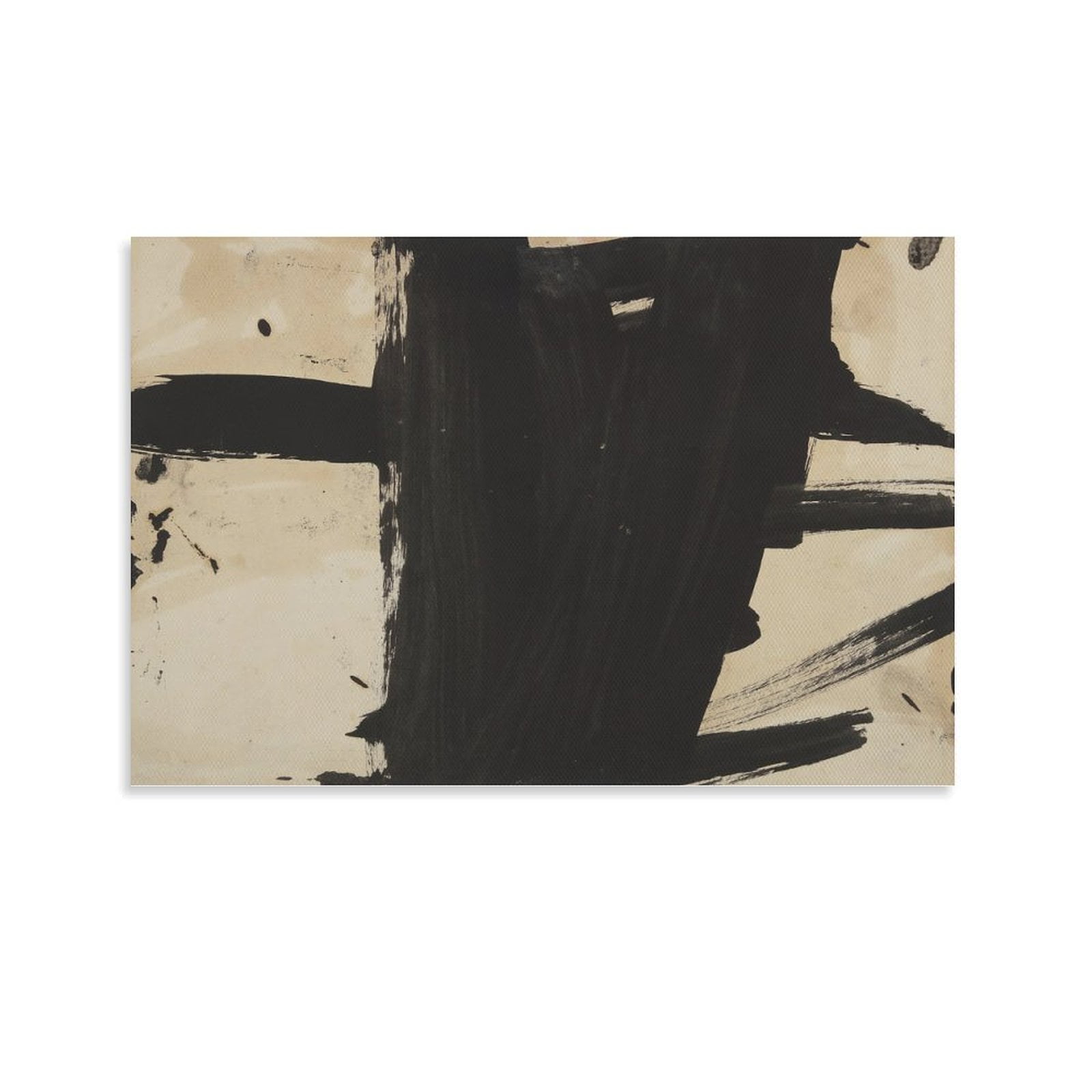 Franz Kline Study for Large Canvas Printing Famous Paintings Wall ...