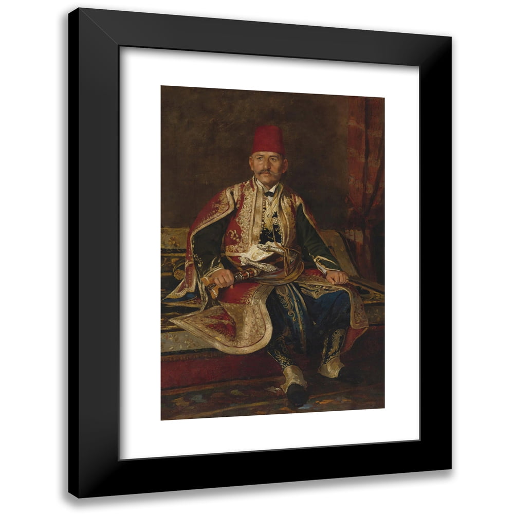Franz Leo Ruben 11x14 Black Modern Framed Museum Art Print Titled ...
