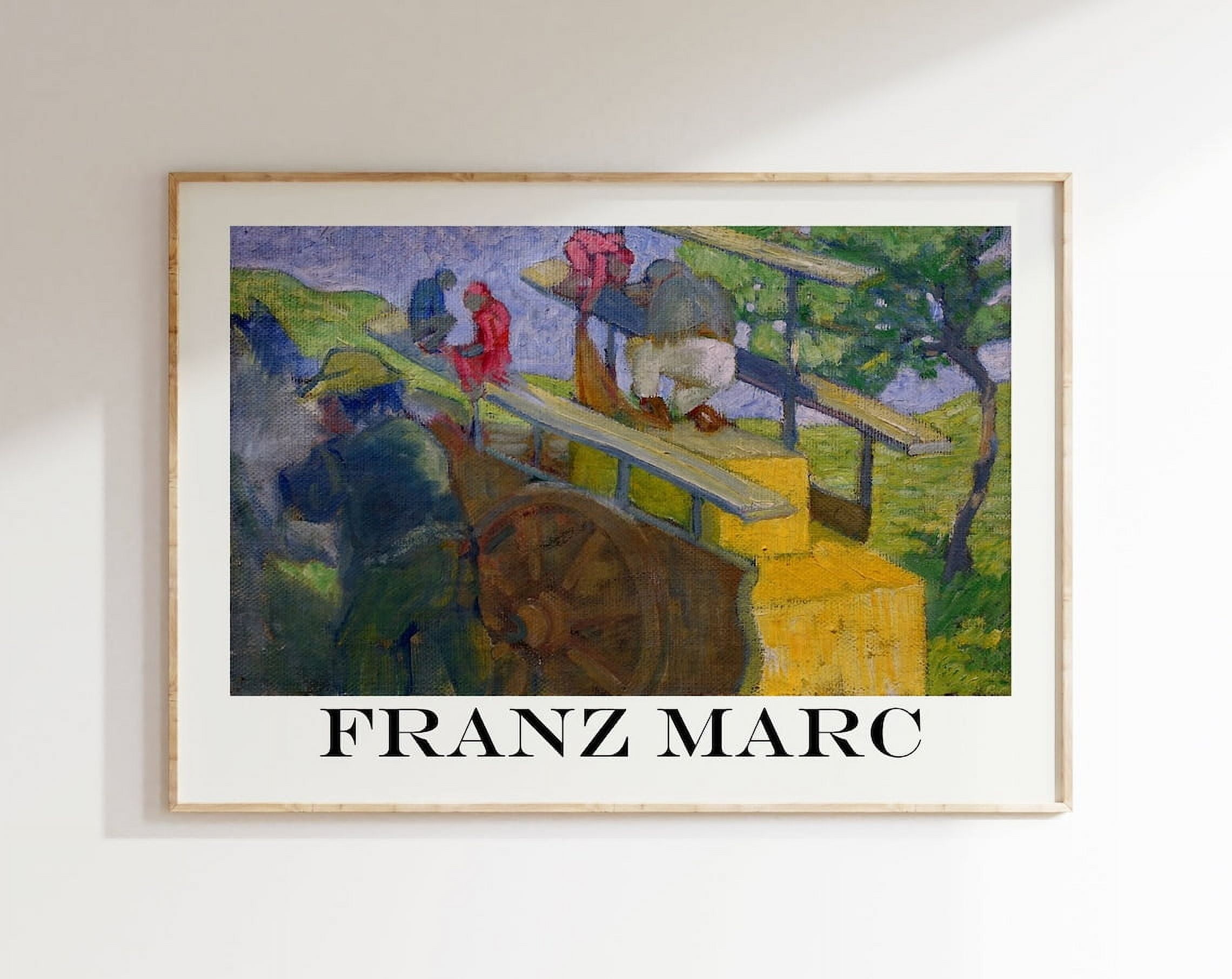 Franz Marc Poster - Timeless Museum Art As Franz Marc Print, Cubism ...