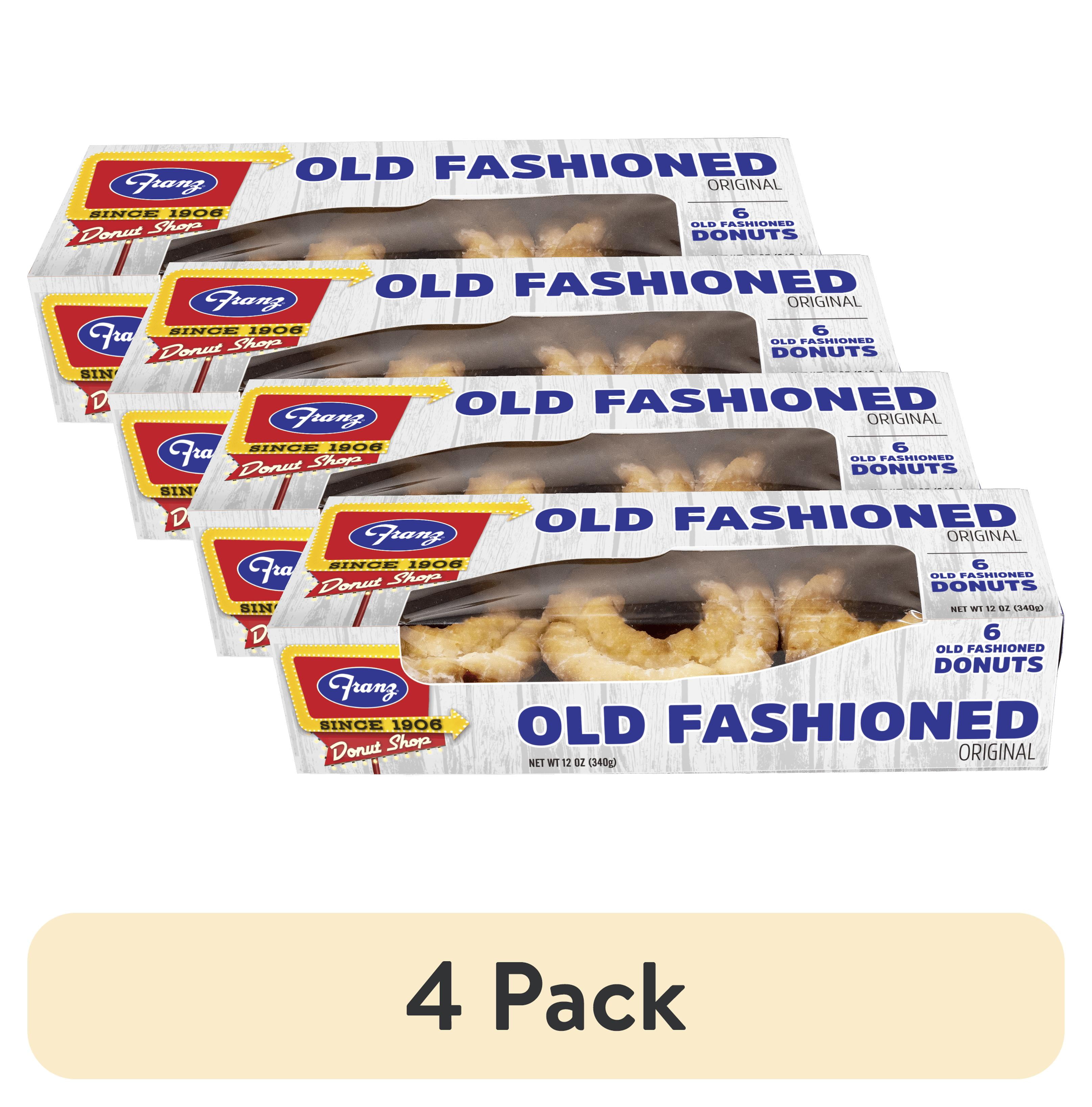 (4 pack) Franz Old Fashioned Donuts, 12 oz, 6 Count - Walmart.com