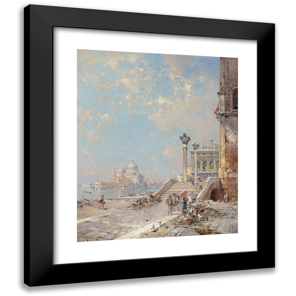 Franz Richard Unterberger 15x18 Black Modern Framed Museum Art Print ...