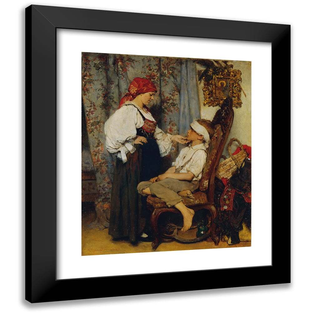 Franz Rumpler 12x14 Black Modern Framed Museum Art Print Titled - The ...