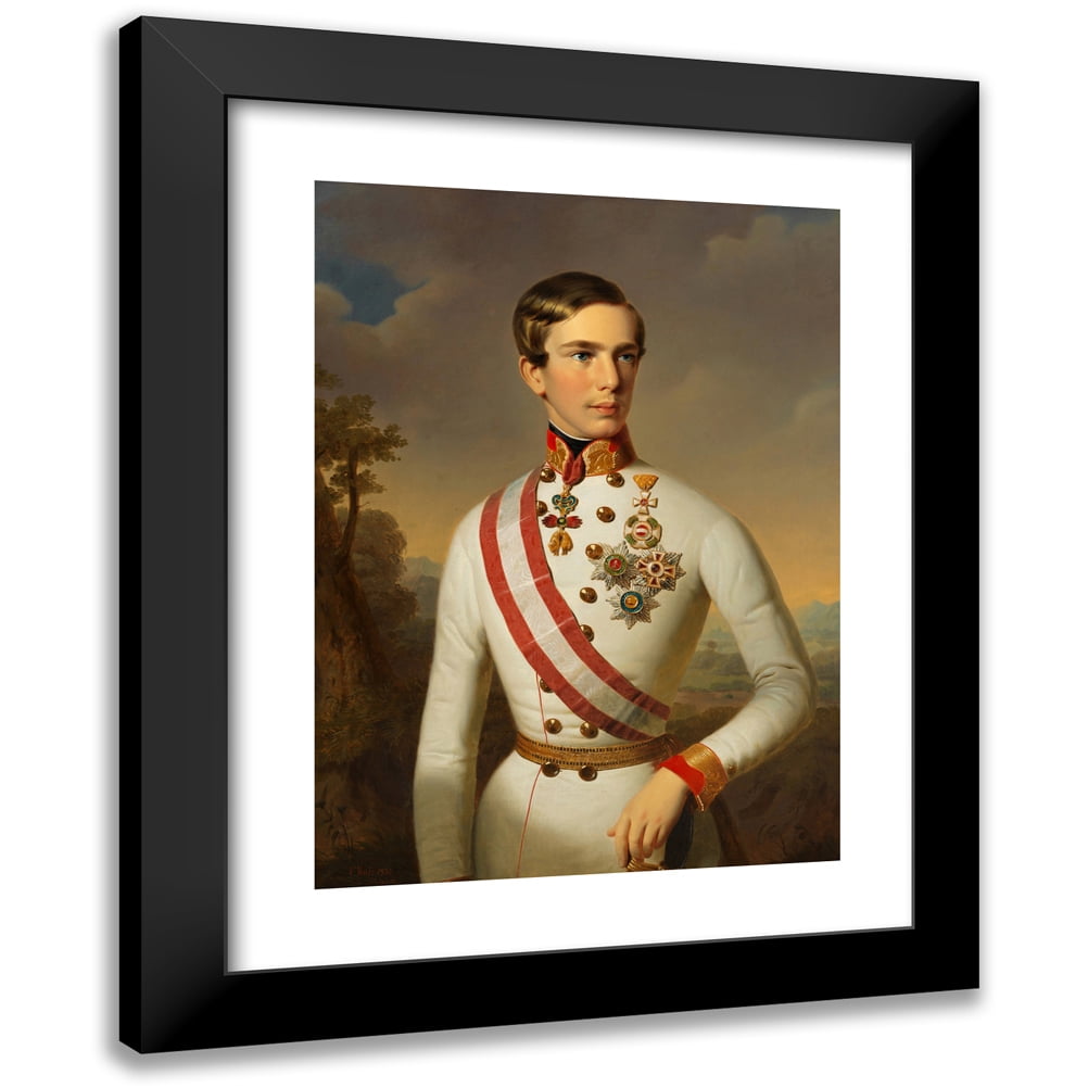 Franz Russ The Elder 14x18 Black Modern Framed Museum Art Print Titled ...
