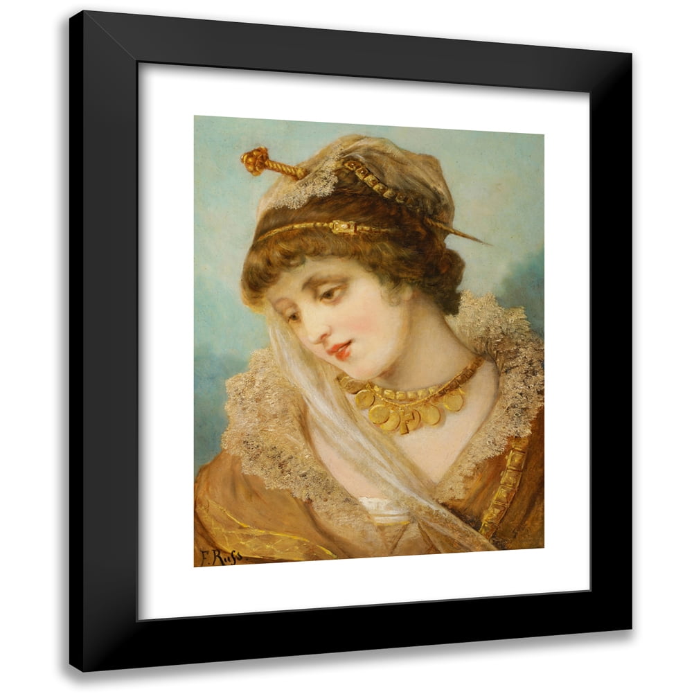 Franz Russ The Elder 15x18 Black Modern Framed Museum Art Print Titled ...