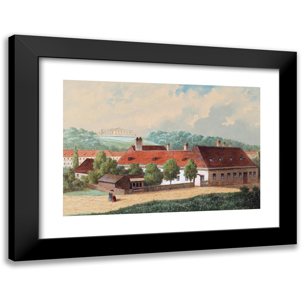 Franz Sager 24x18 Black Modern Framed Museum Art Print Titled - The ...