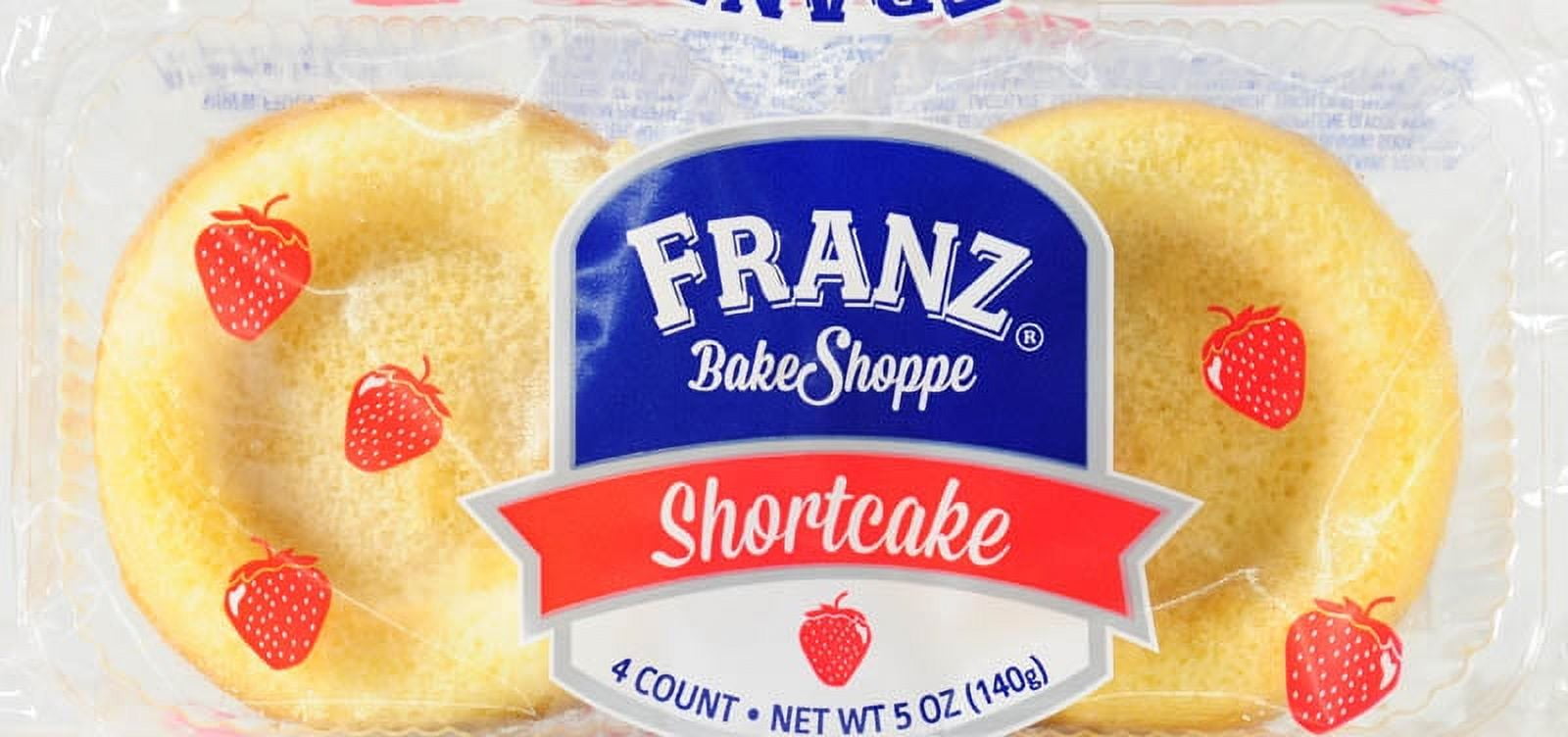 Franz Shortcake Cups, 5 oz, 4 Count - Walmart.com
