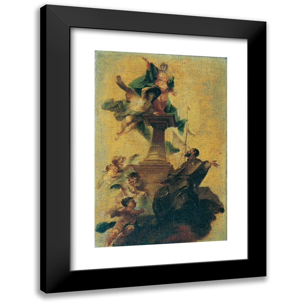 Franz Sigrist the elder 11x14 Black Modern Framed Museum Art Print ...