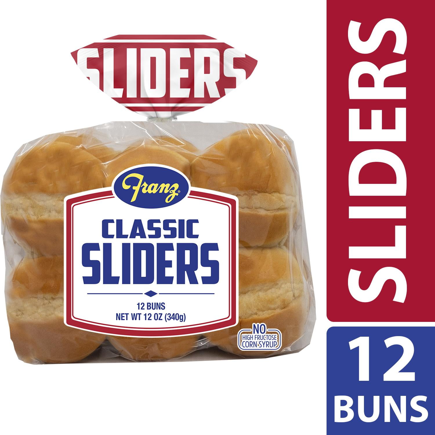 Franz Slider Buns 12 Count - Walmart.com