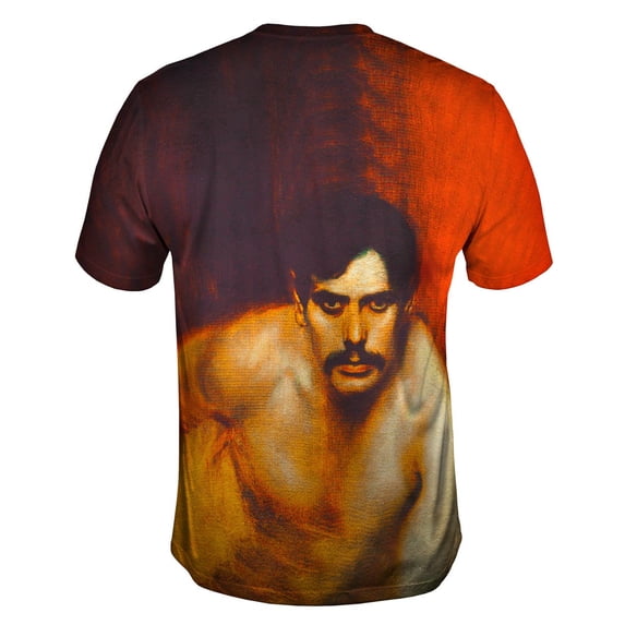 Franz Stuck - Male Portrait Study A Bad Conscience 1896 Mens T-Shirt ...