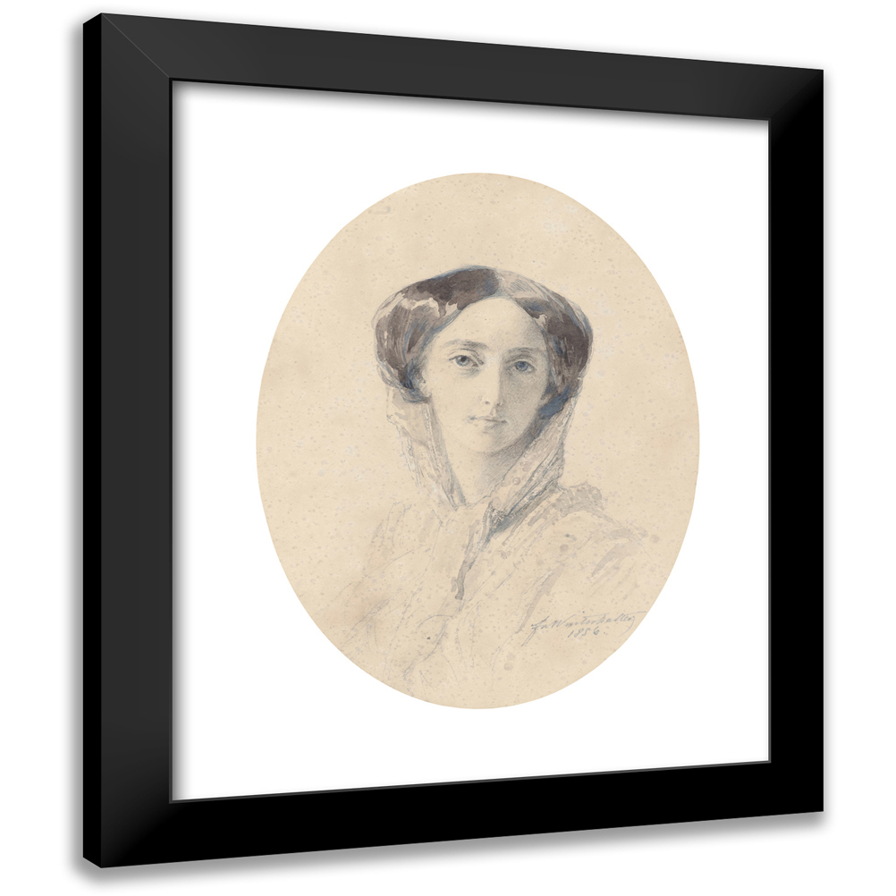 Franz Xaver Winterhalter 15x18 Black Modern Framed Museum Art Print ...