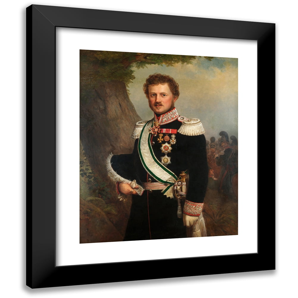 Franz Xaver Winterhalter (Circle) 12x14 Black Modern Framed Museum Art ...