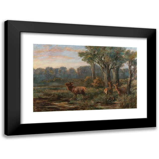 Franz Xaver von Pausinger 14x11 Black Modern Framed Museum Art Print ...