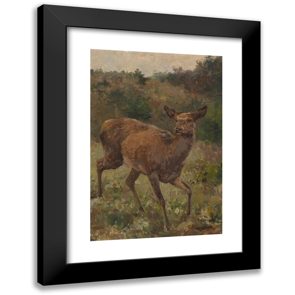 Franz Xaver von Pausinger 17x24 Black Modern Framed Museum Art Print ...