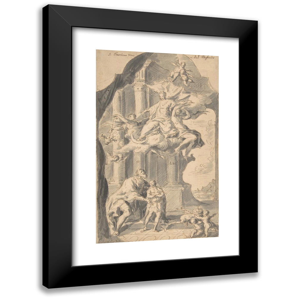 Franz Xavier Karl Palko 11x14 Black Modern Framed Museum Art Print ...