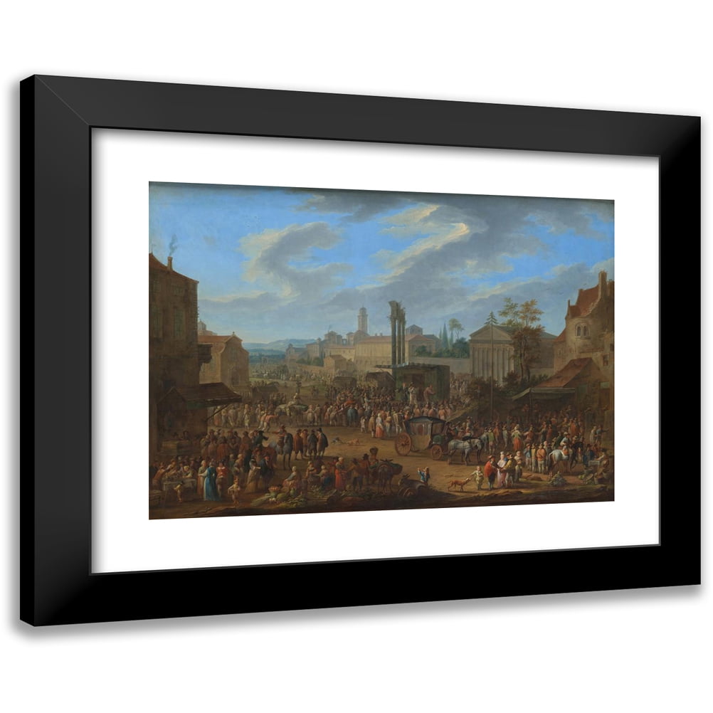 Franz de Paula Ferg 18x14 Black Modern Framed Museum Art Print Titled ...