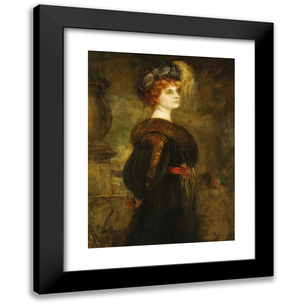 Franz von Lenbach 11x14 Black Modern Framed Museum Art Print Titled ...