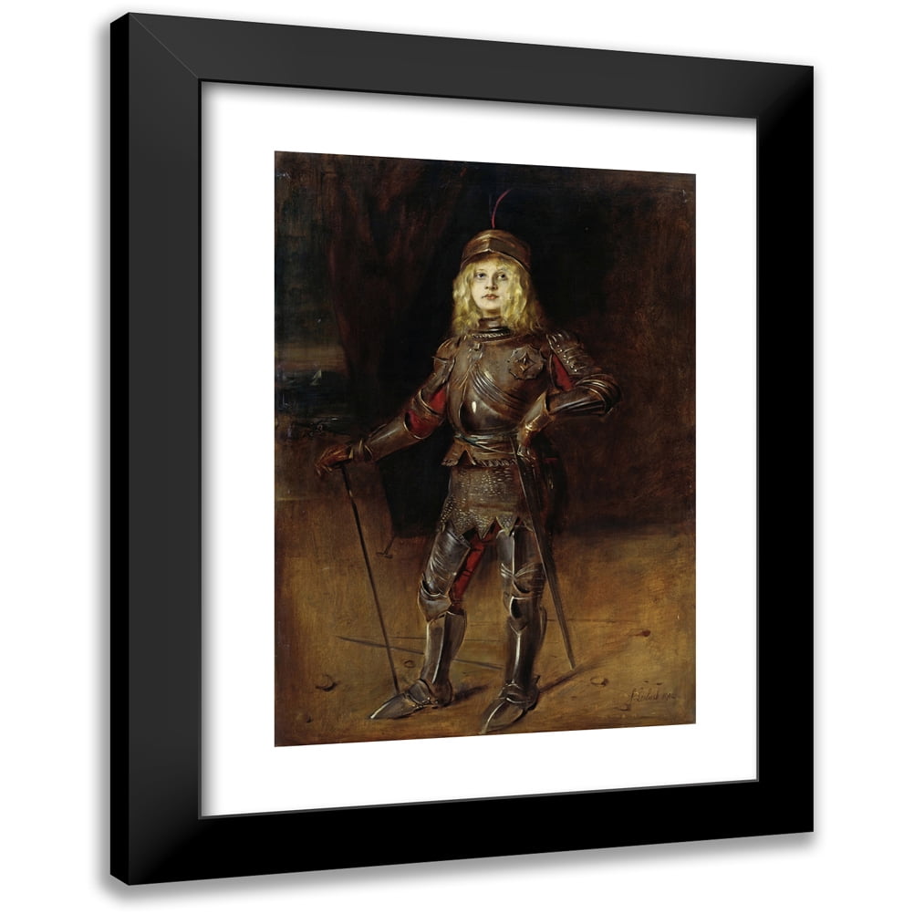 Franz von Lenbach 11x14 Black Modern Framed Museum Art Print Titled ...