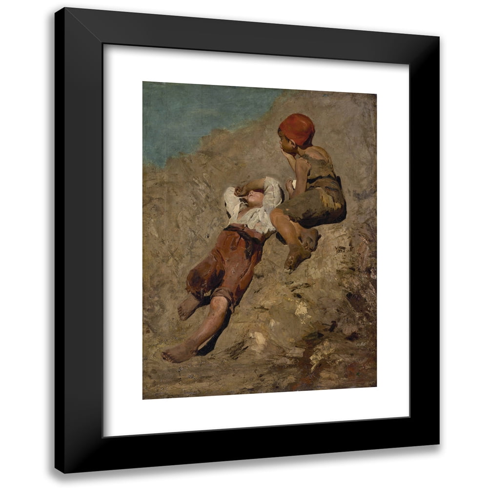 Franz von Lenbach 11x14 Black Modern Framed Museum Art Print Titled ...