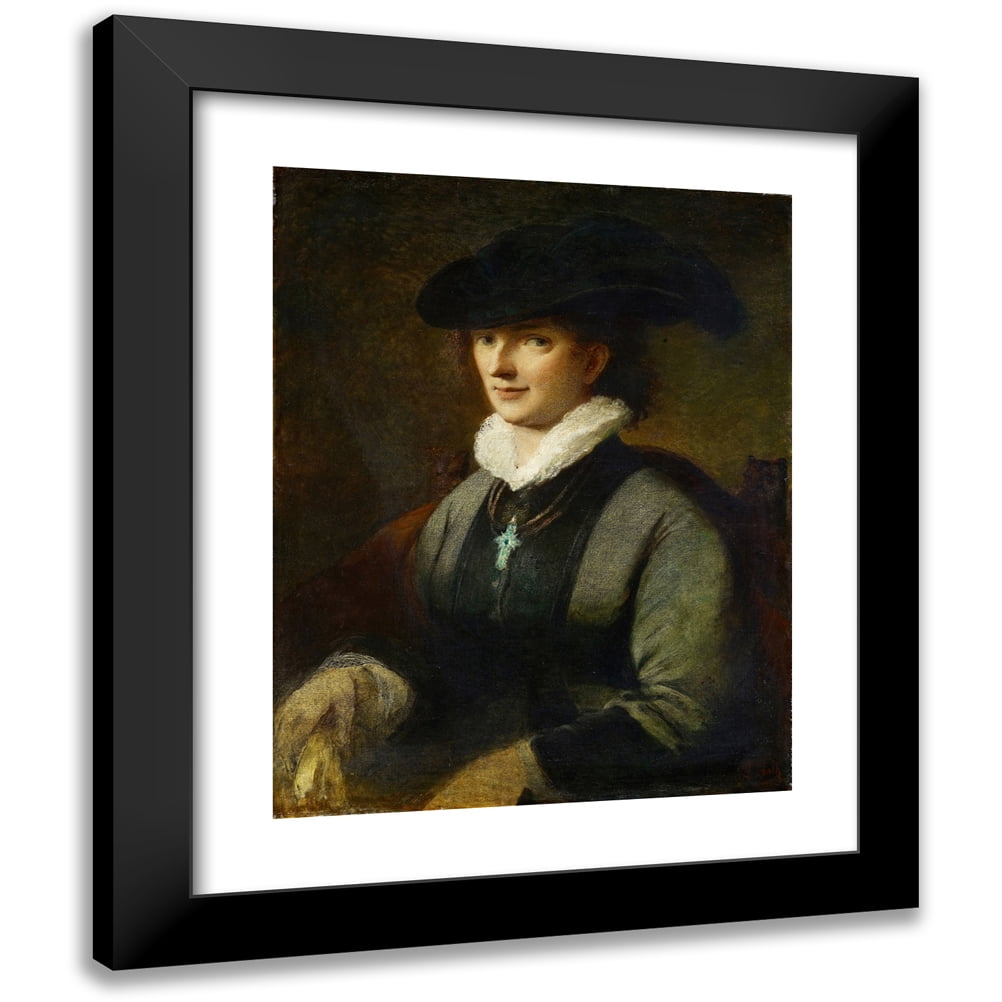 Franz von Lenbach 12x14 Black Modern Framed Museum Art Print Titled ...