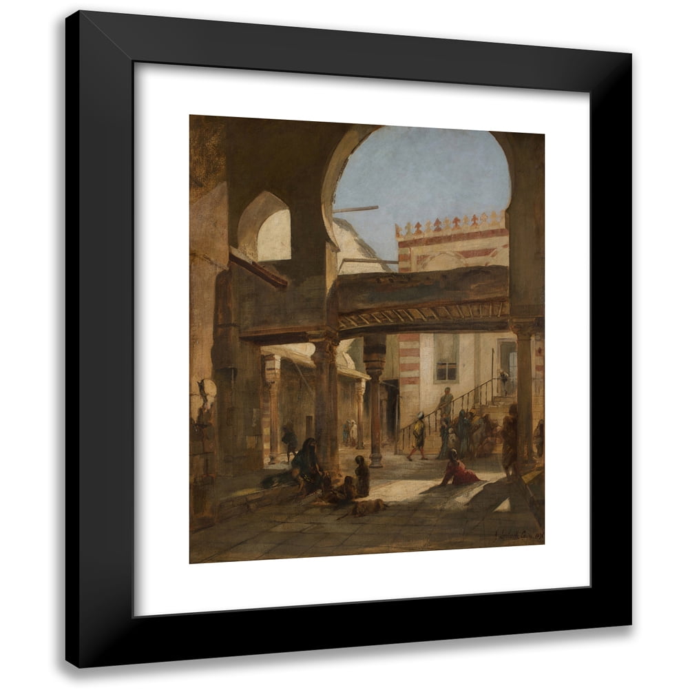 Franz von Lenbach 12x14 Black Modern Framed Museum Art Print Titled ...