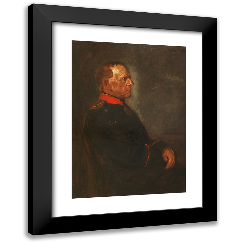 Franz von Lenbach 14x18 Black Modern Framed Museum Art Print Titled ...