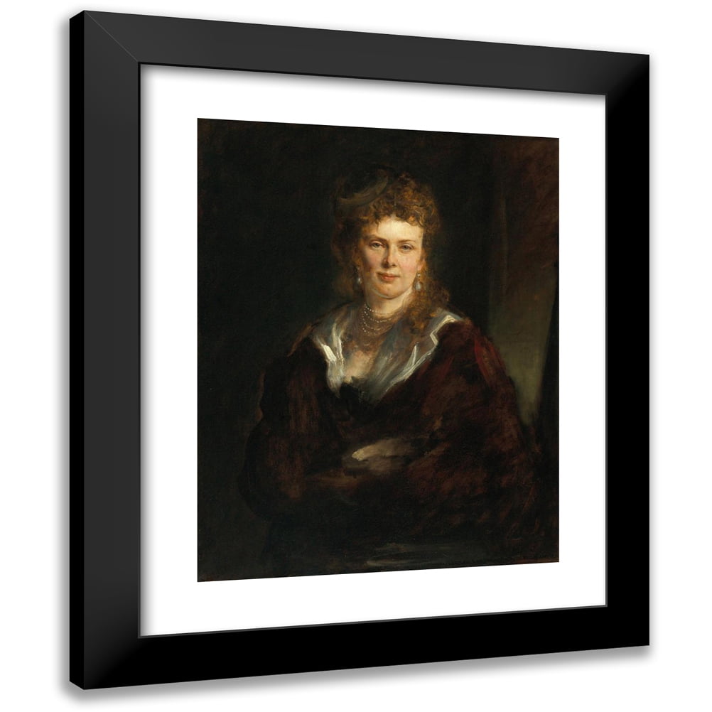 Franz von Lenbach 15x18 Black Modern Framed Museum Art Print Titled ...