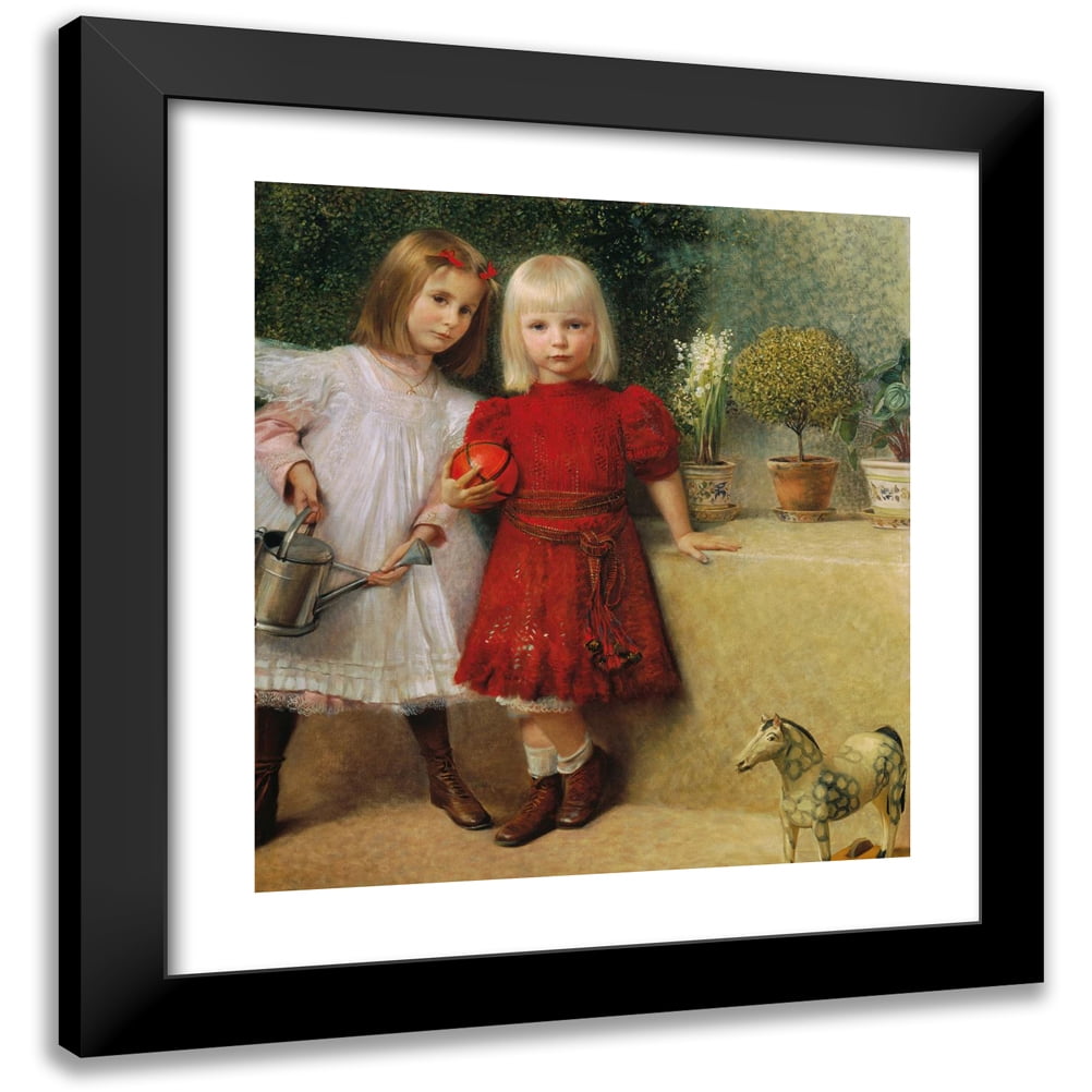Franz von Matsch 15x16 Black Modern Framed Museum Art Print Titled ...