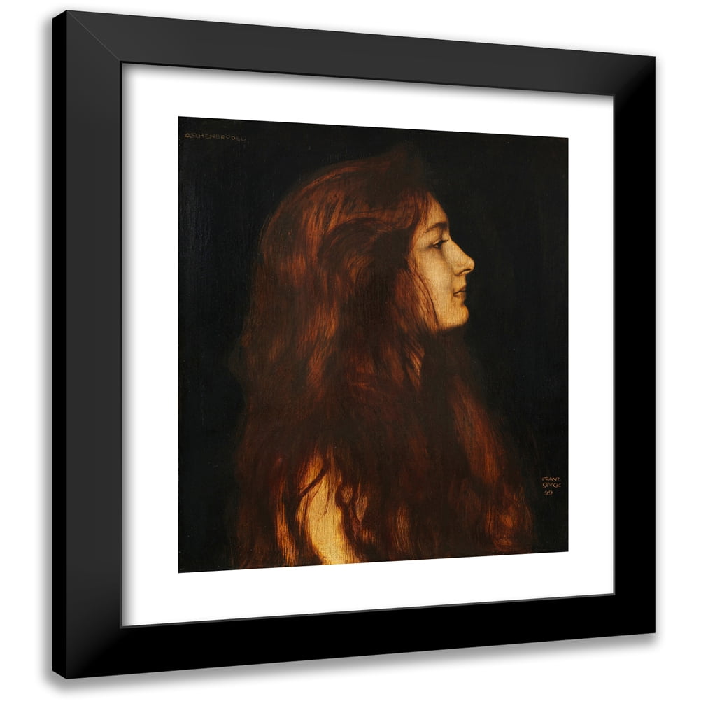 Franz von Stuck 12x14 Black Modern Framed Museum Art Print Titled ...