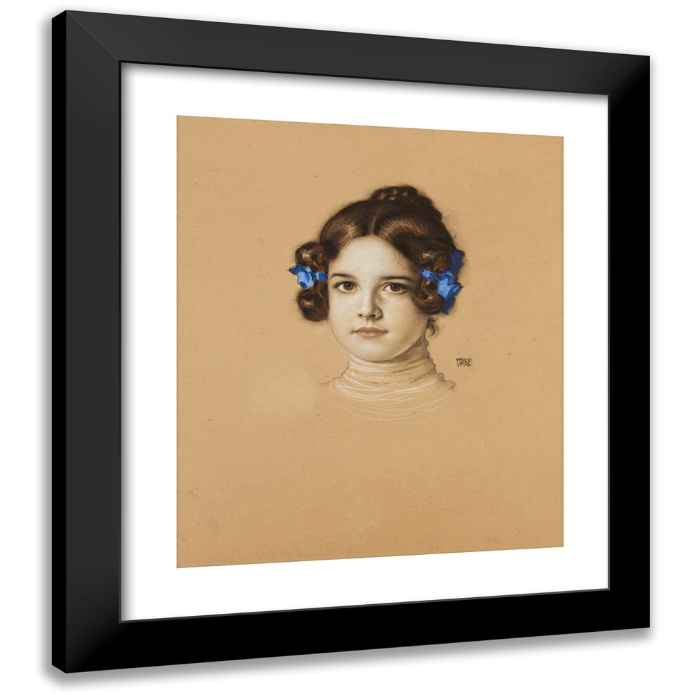 Franz von Stuck 12x14 Black Modern Framed Museum Art Print Titled ...