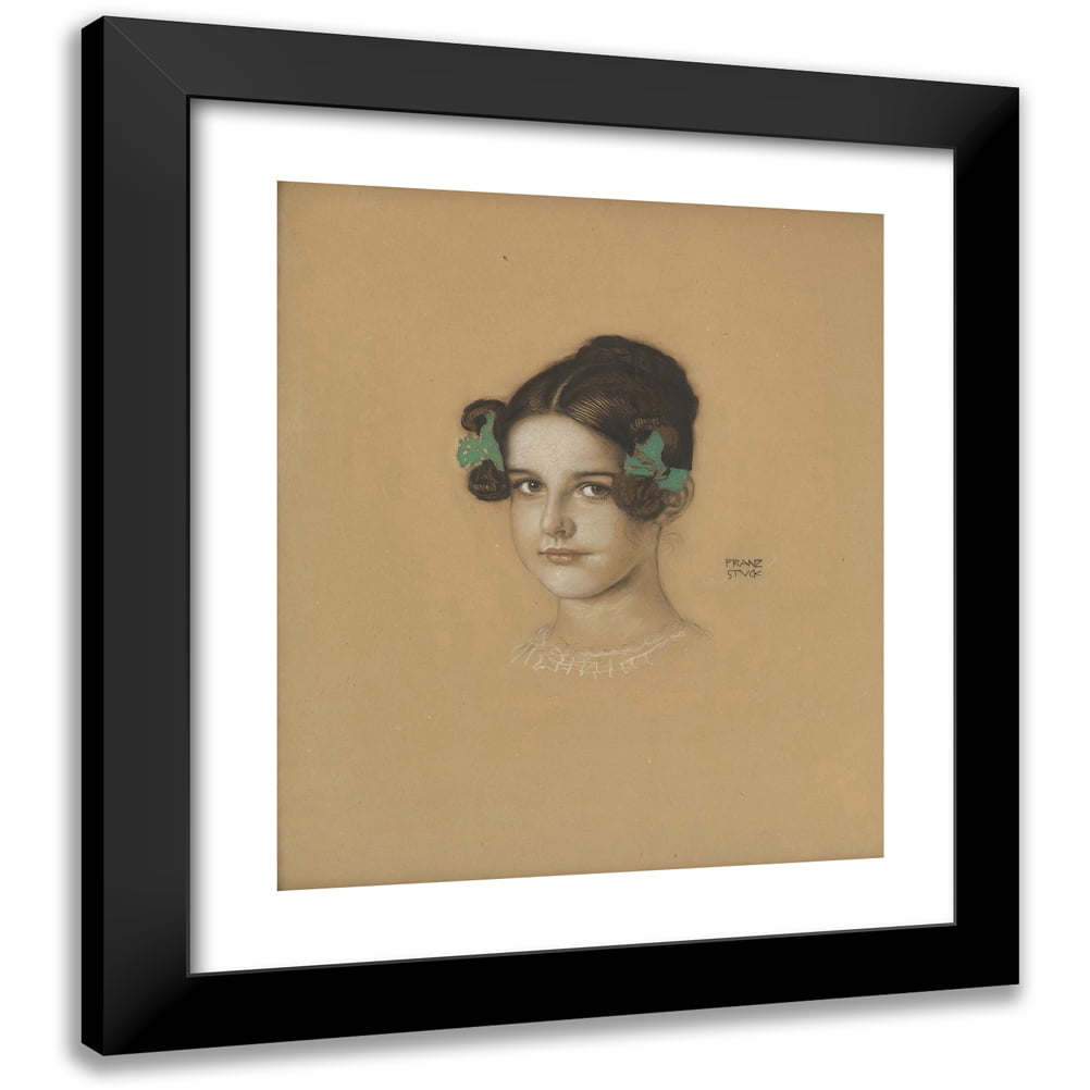 Franz von Stuck 20x23 Black Modern Framed Museum Art Print Titled ...