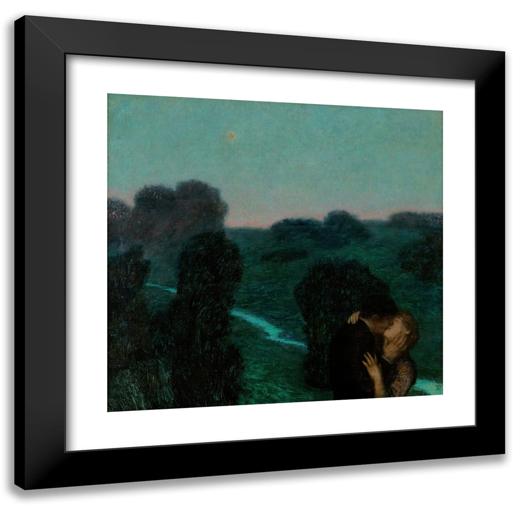 Franz von Stuck 21x20 Black Modern Framed Museum Art Print Titled - The ...