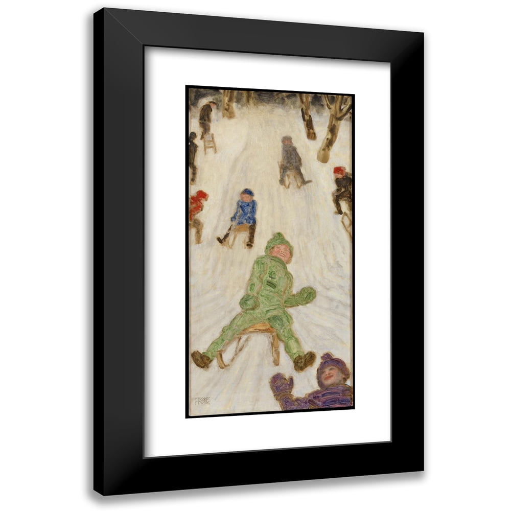 Franz von Stuck 9x14 Black Modern Framed Museum Art Print Titled ...