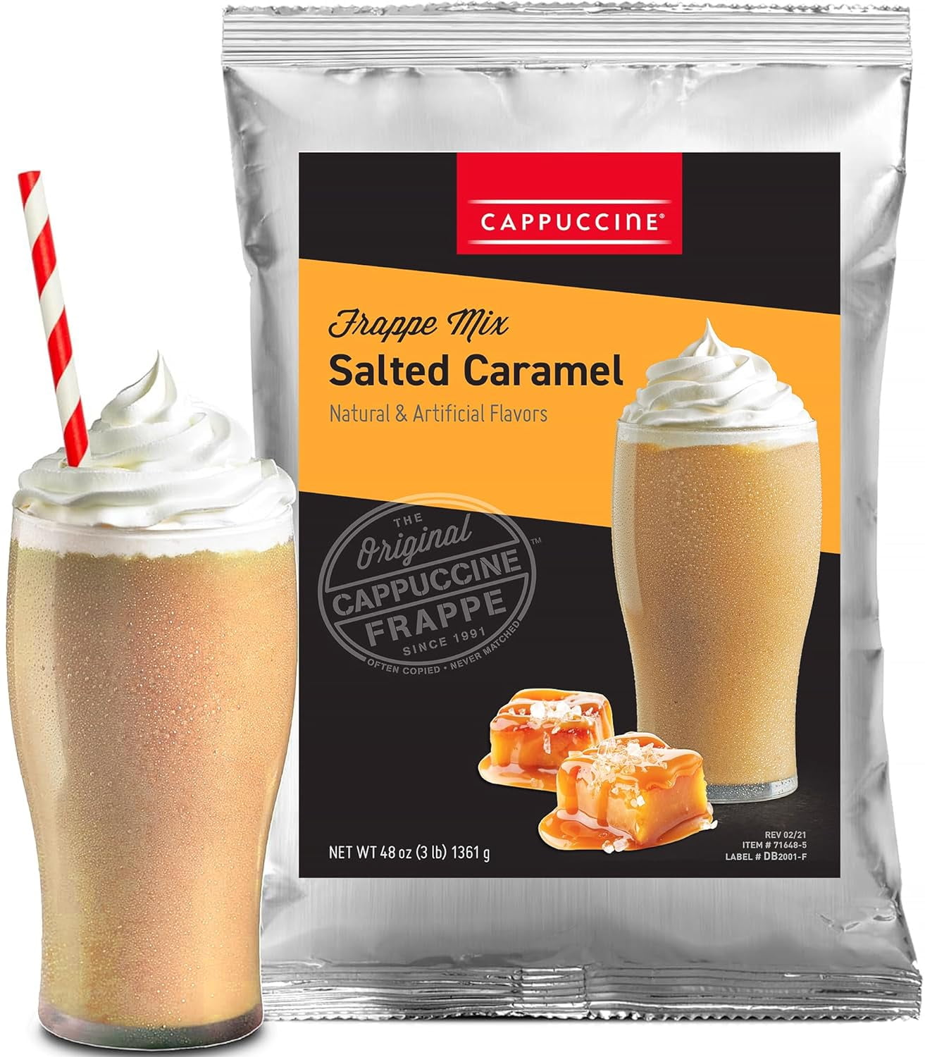 Frappe Mix (Salted Caramel), 3 Pound - Walmart.com