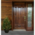 Fraser Hill Farm 4-ft. Artificial Potted Pine Tree with White ...
